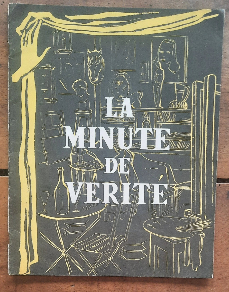 Dossier de presse LA MINUTE DE VERITE DELANNOY Jean GABIN Michele MORG ...