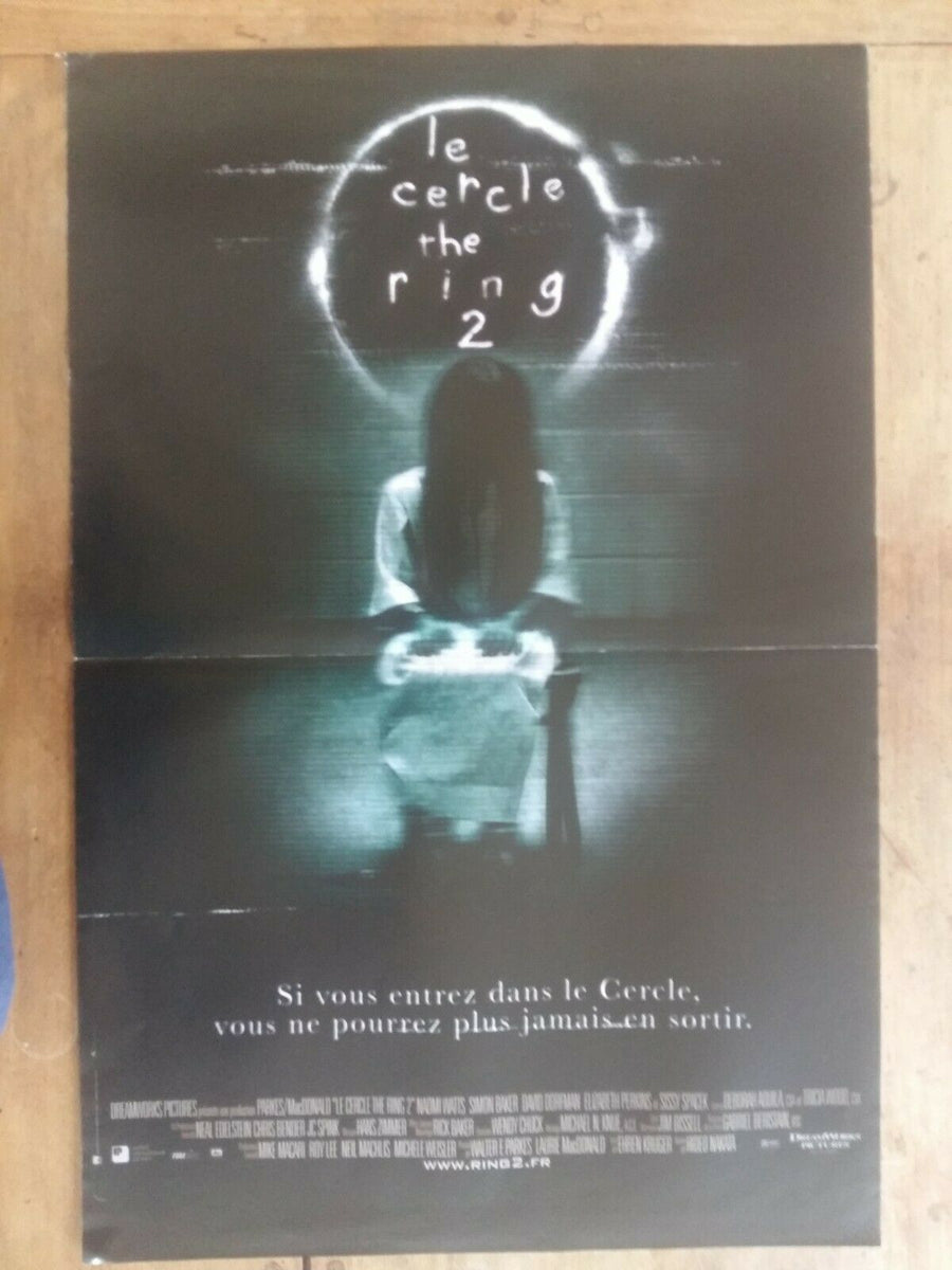 Poster THE CIRCLE THE RING 2 Hideo NAKATA Horror Horror 40x60cm * – CINEAD