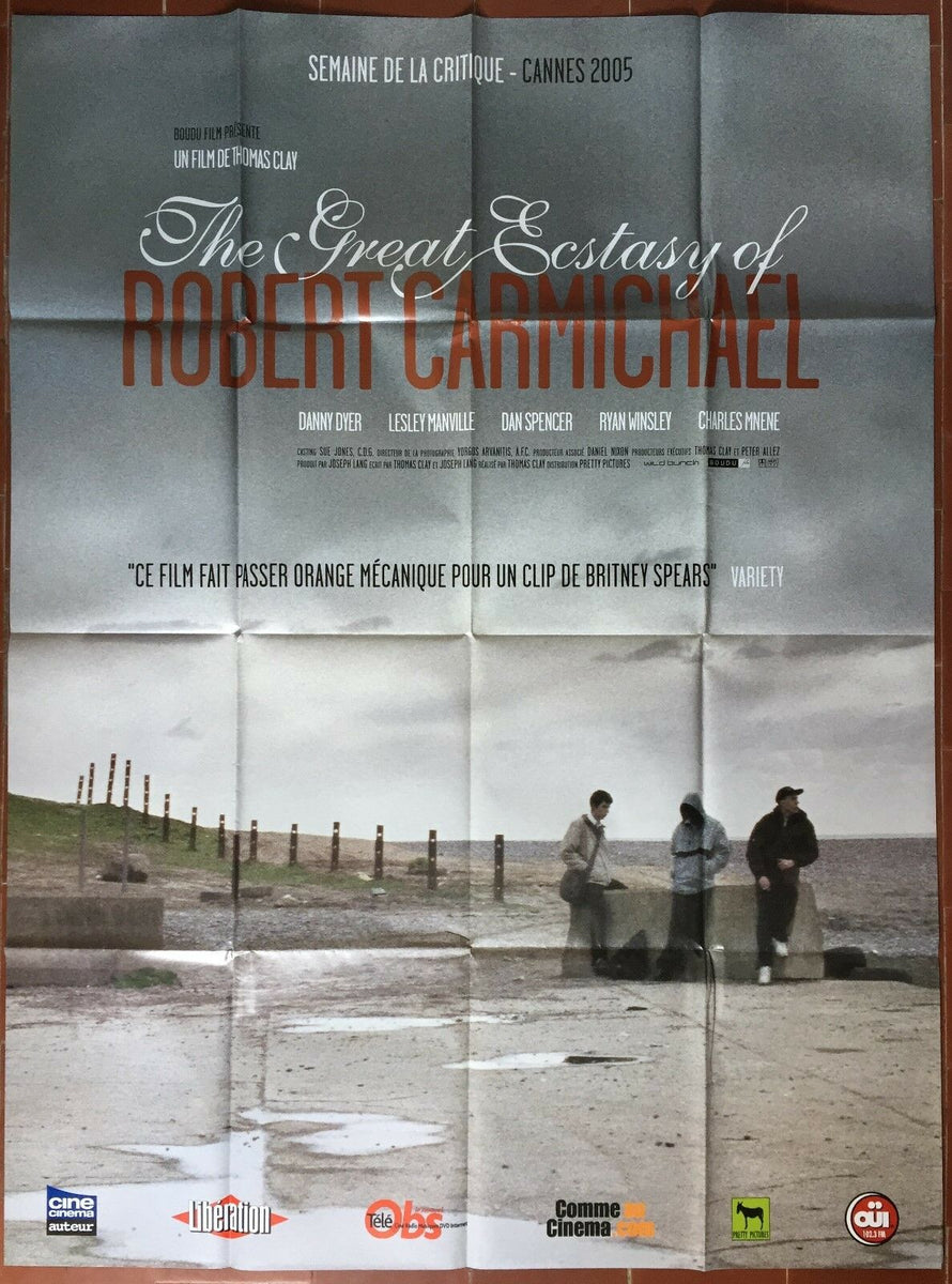 Poster THE GREAT ECSTASY OF ROBERT CARMICHAEL Nikki Albon THOMAS CLAY – CINEAD