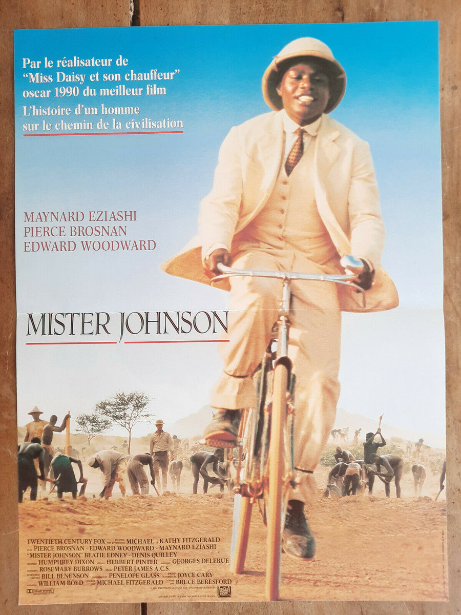 Poster MISTER JOHNSON Bruce BERESFORD Pierce BROSNAN 40x60cm – CINEAD