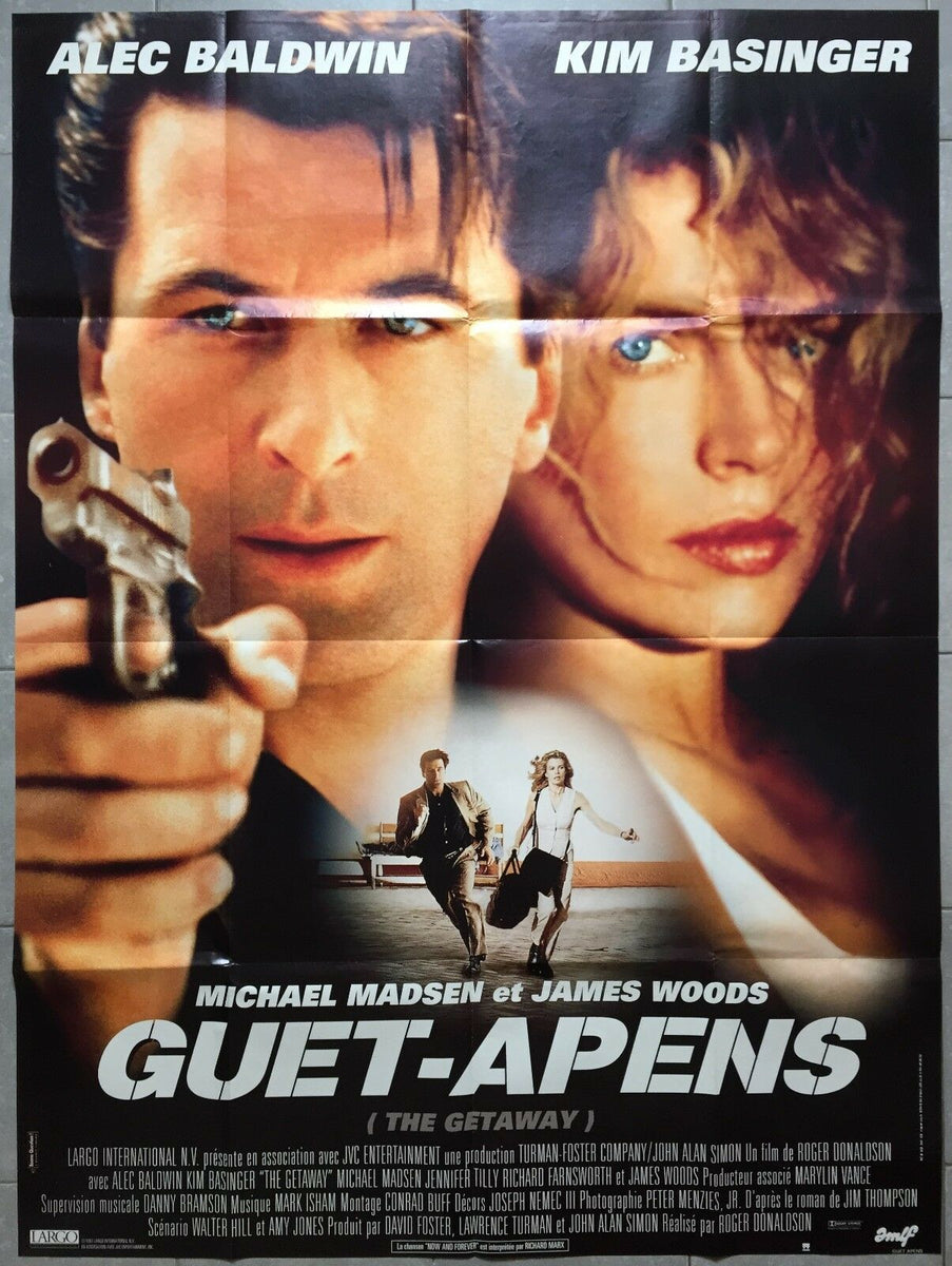 Poster GUET-APENS Getaway ALEC BALDWIN Kim Basinger 120x160cm * – CINEAD