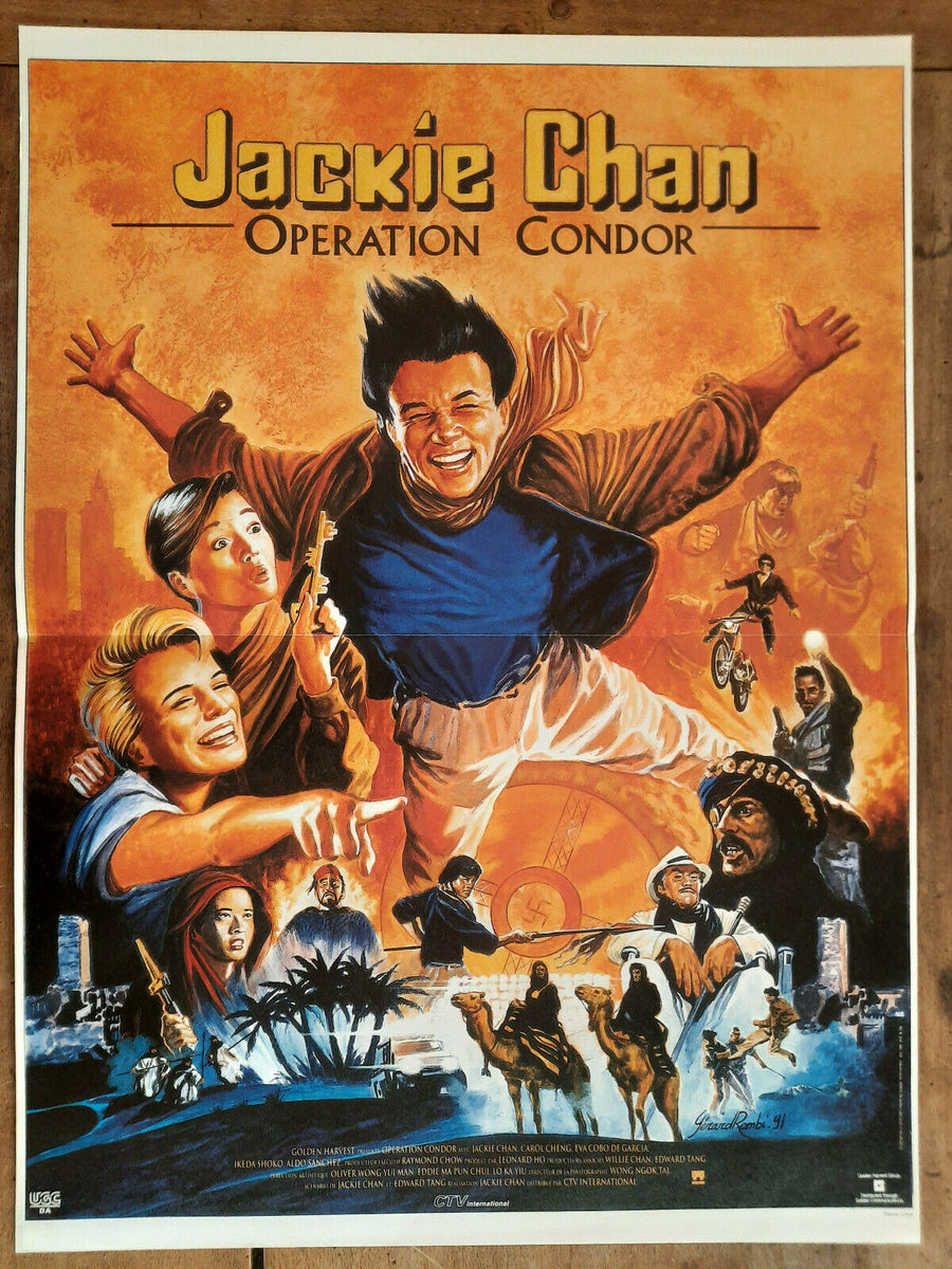 Poster OPERATION CONDOR Jackie Chan 40X60cm – CINEAD