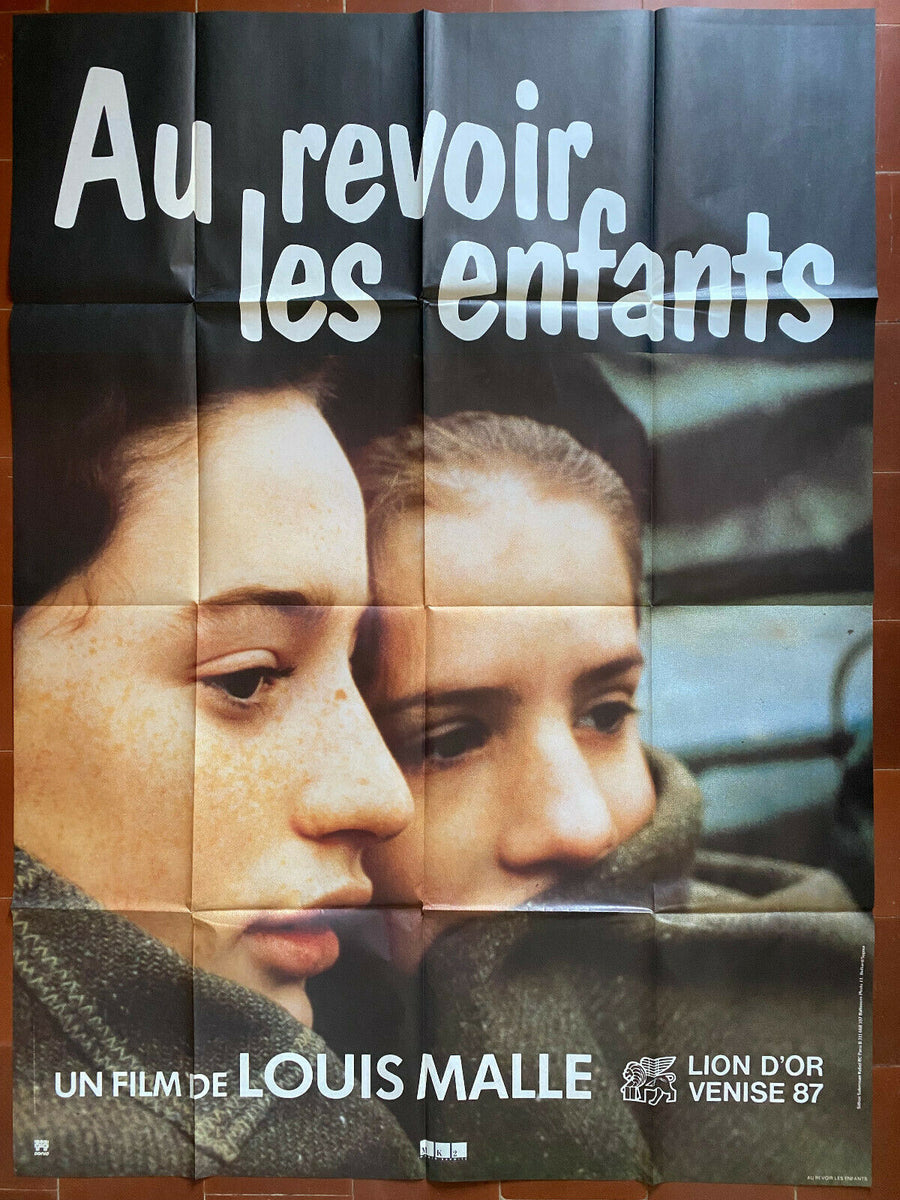 Affiche AU REVOIR LES ENFANTS Louis MALLE Gaspard MANESSE 120x160cm ...
