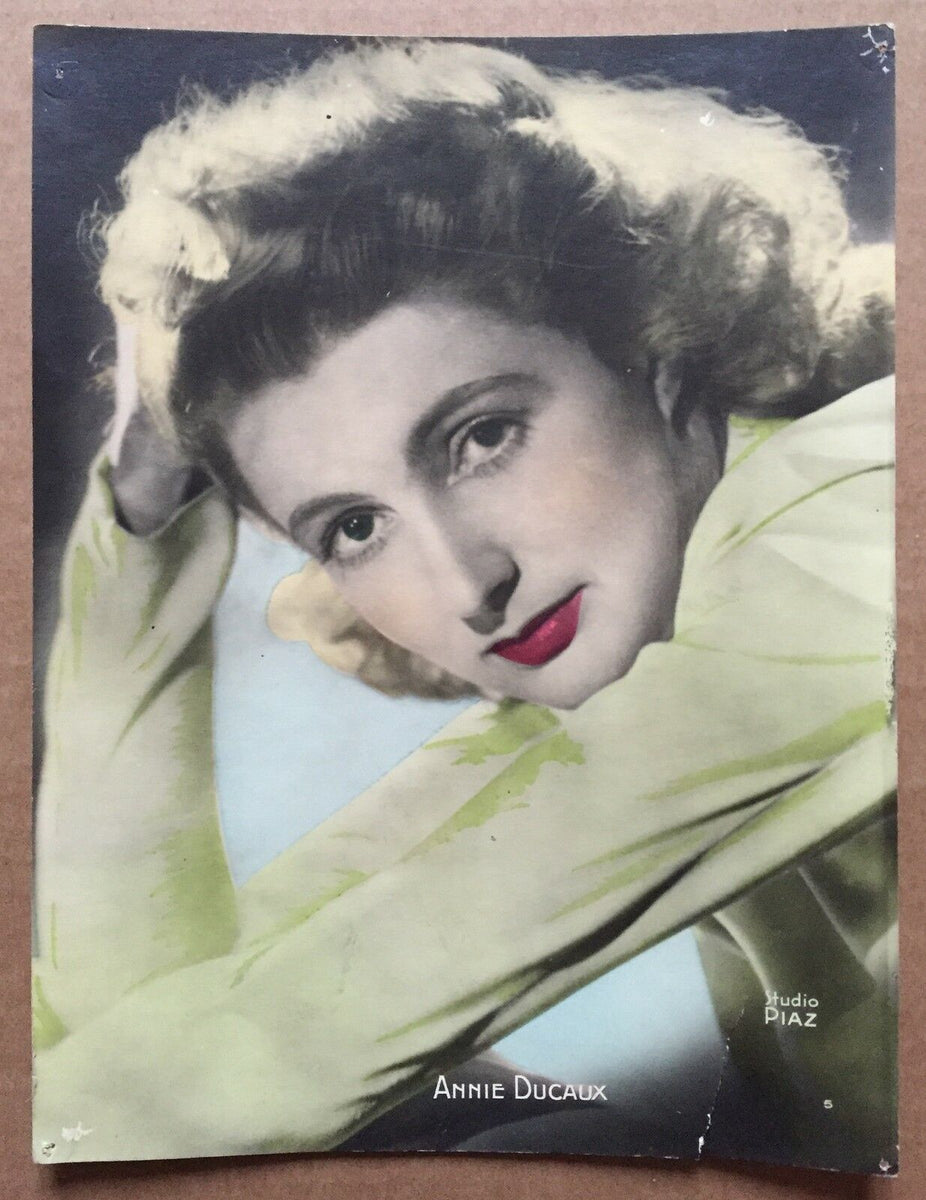 ANNIE DUCAUX Studio Piaz Original Photo * – CINEAD