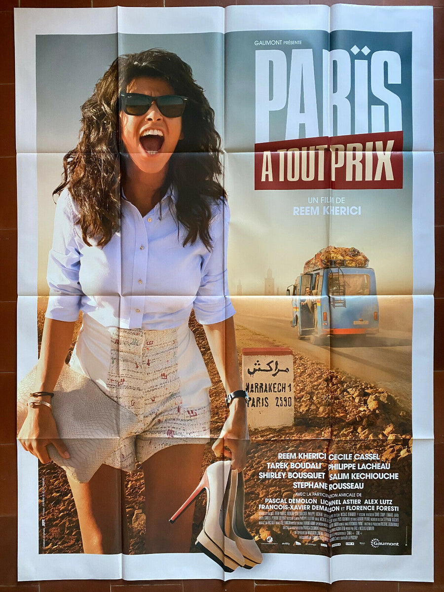 Affiche PARIS A TOUT PRIX Reem KHERICI Philippe LACHEAU Tarek BOUDALI ...
