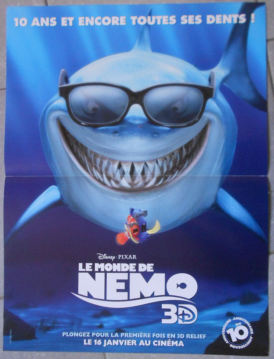 FINDING NEMO Poster Finding Nemo ANDREW STANTON Lee Unkrich 40x60cm ...