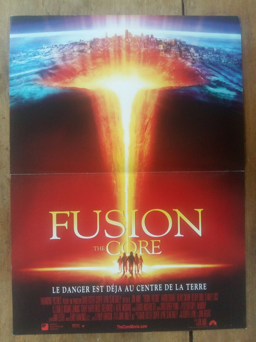 Poster FUSION the CORE jon AMIEL aaron ECKHART Science Fiction 40x60cm – CINEAD