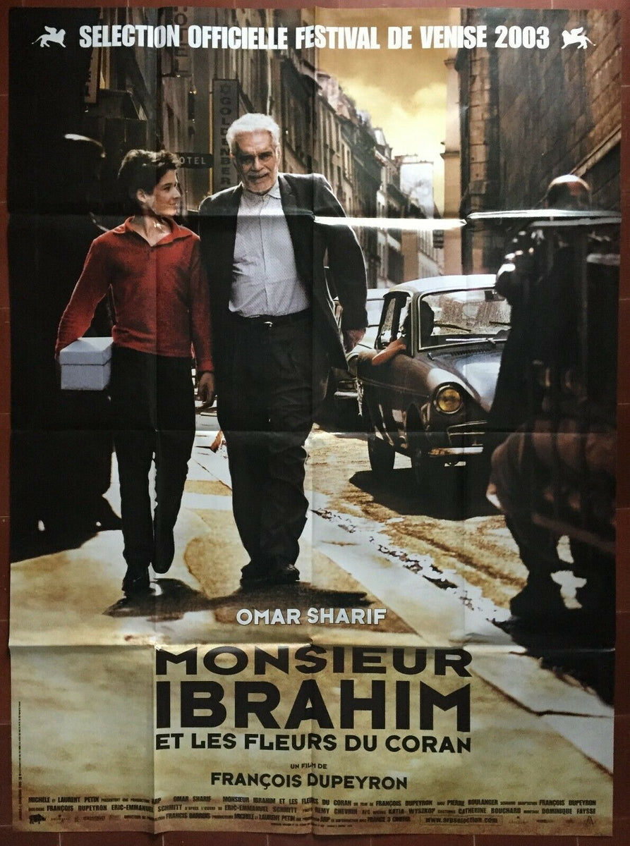 Poster MONSIEUR IBRAHIM AND THE FLOWERS OF THE QURAN Dupeyron OMAR SHA ...