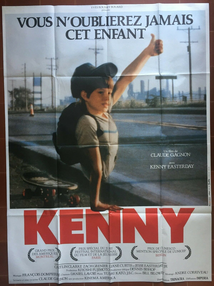 KENNY Poster Claude Gagnon KENNY EASTERDAY Caitlin Clarke 120x160cm – CINEAD