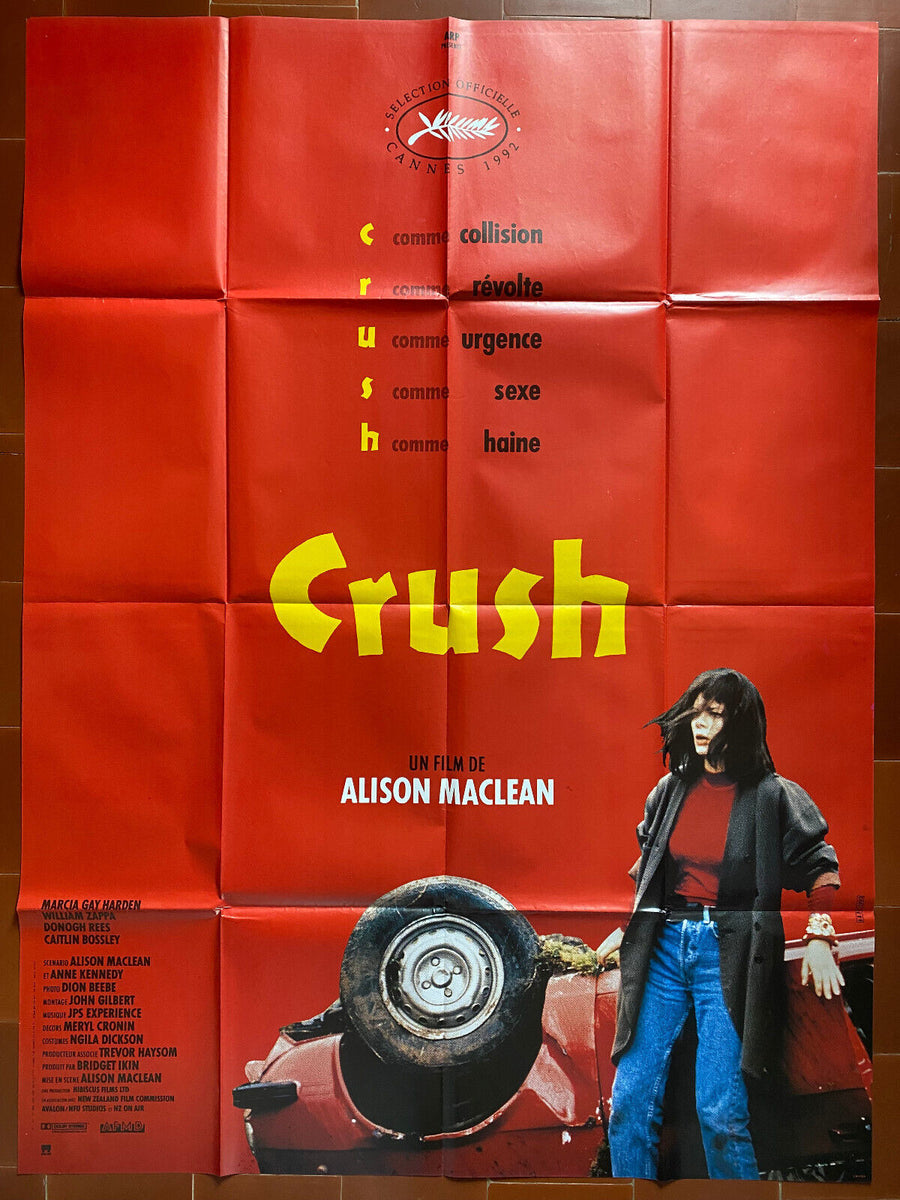 Affiche CRUSH Alison MACLEAN Pete SMITH Marcia Gay HARDEN 120x160cm – CINEAD