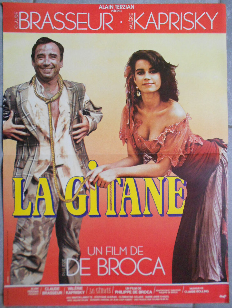 Poster LA GITANE Philippe De Broca VALERIE KAPRISKY Gypsy BRASSEUR 40x – CINEAD