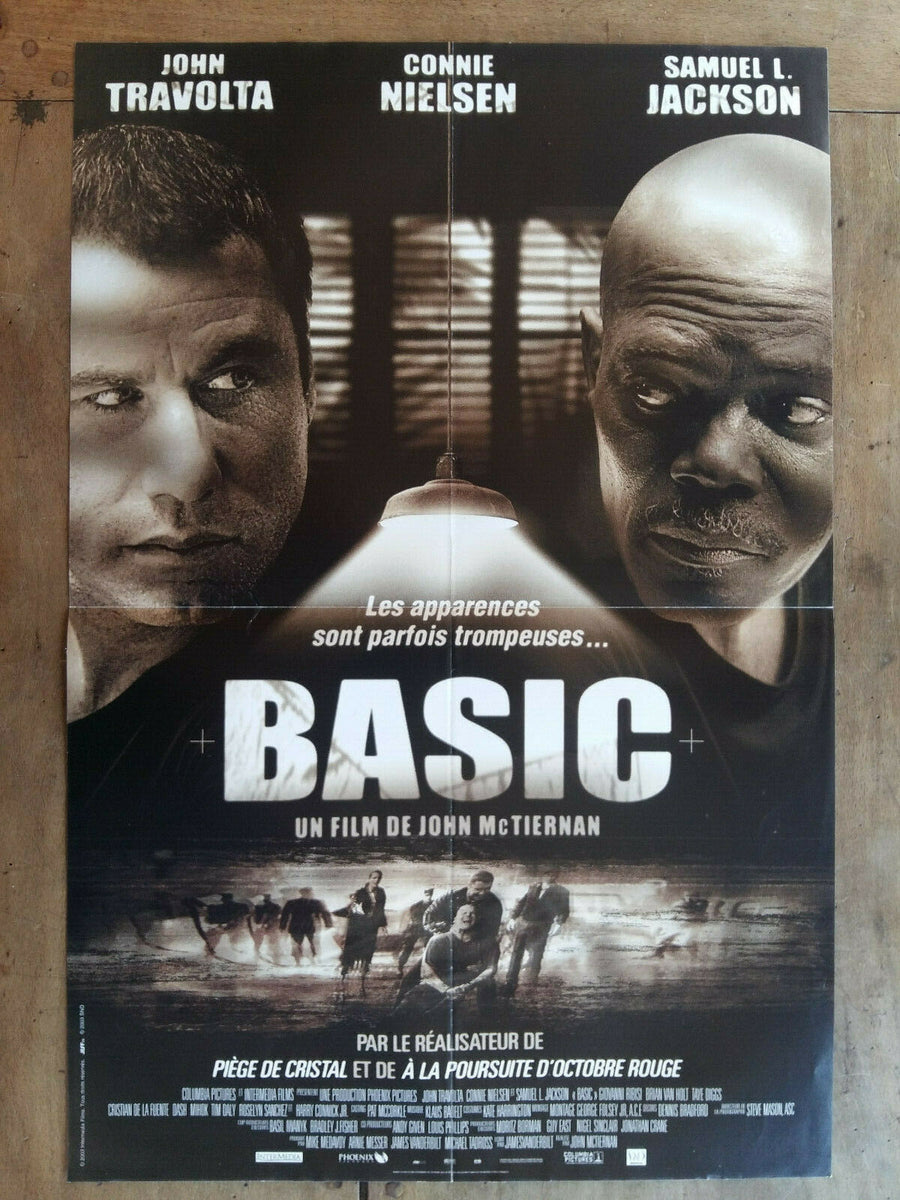 Poster BASIC John McTiernan JOHN TRAVOLTA Samuel L. Jackson 40x60cm – CINEAD