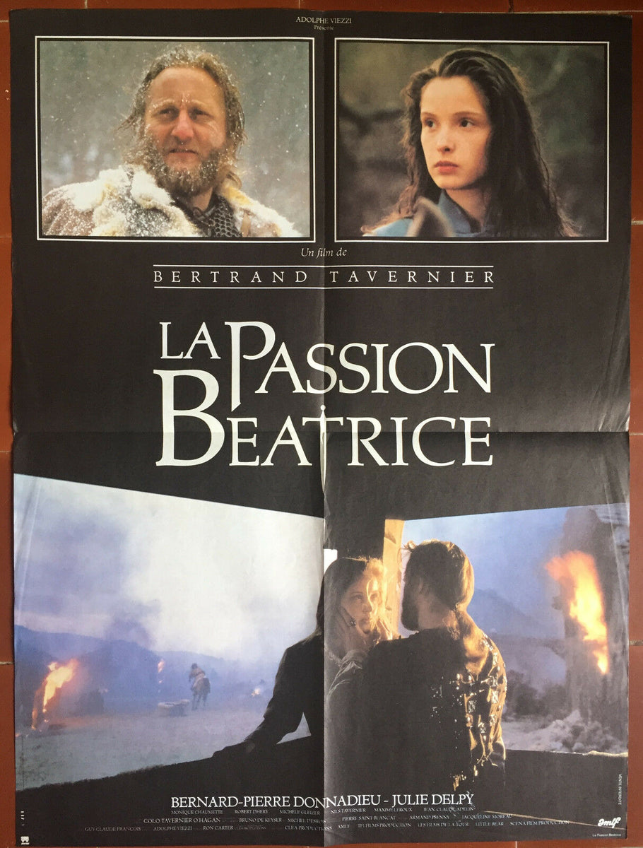 Poster La Passion Beatrice Bertrand Tavernier Julie Delpy 60x80cm