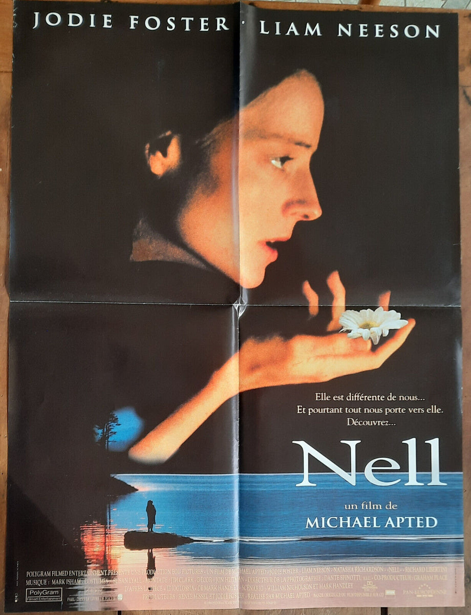 Affiche NELL Michael APTED Jodie FOSTER Lian NEESON 60x80cm – CINEAD