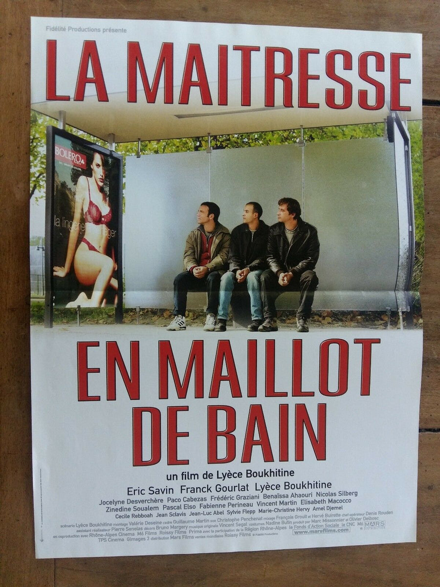 Poster THE MISTRESS IN A SWIMSUIT Eric SAVIN Frank GOURLAT 40x60cm * – CINEAD