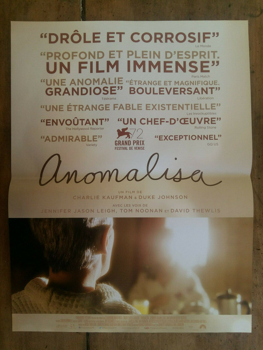 Poster ANOMALISA Tom NOONAN KAUFMAN - JOHNSON 40x60cm – CINEAD