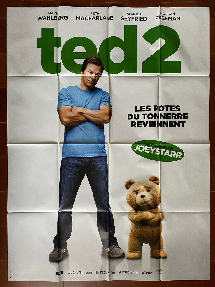 TED 2 Poster Amanda SEYFRIED Jessica BARTH Mark WAHLBERG 120x160cm – CINEAD