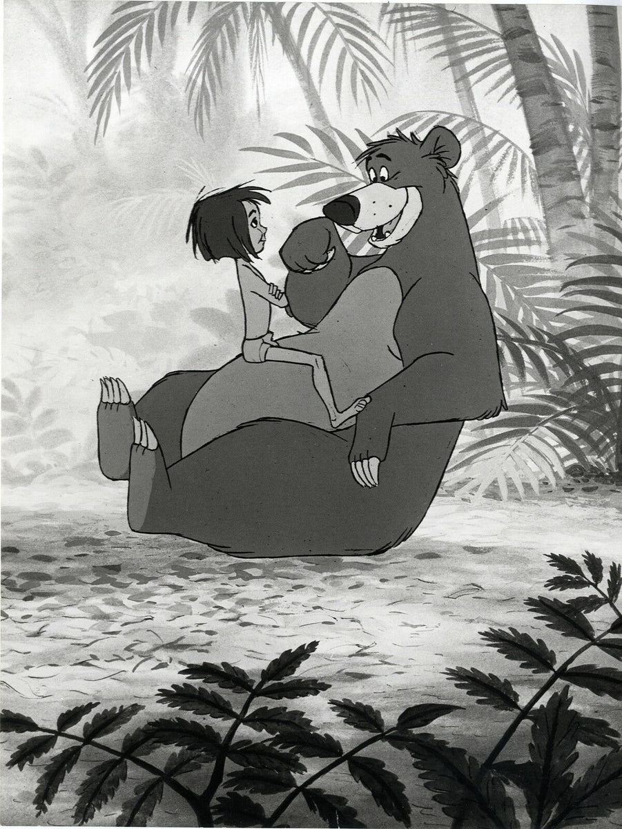 THE JUNGLE BOOK Rudyard Kipling WALT DISNEY Jungle Book ORIGINAL 1967 ...