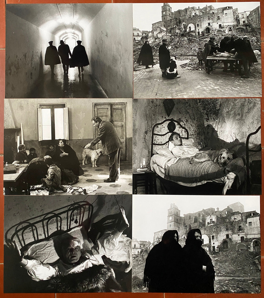 6 Photos originales LE CHRIST S'EST ARRETE A EBOLI Gian Maria Volonte ...