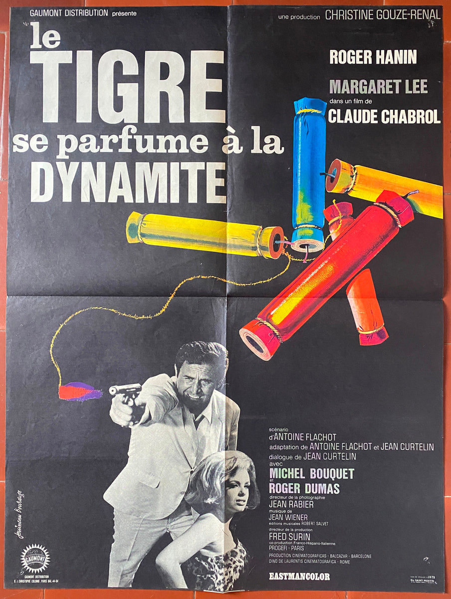 Poster THE MARGINAL Jacques Deray JEAN-PAUL BELMONDO 36x48cm – CINEAD