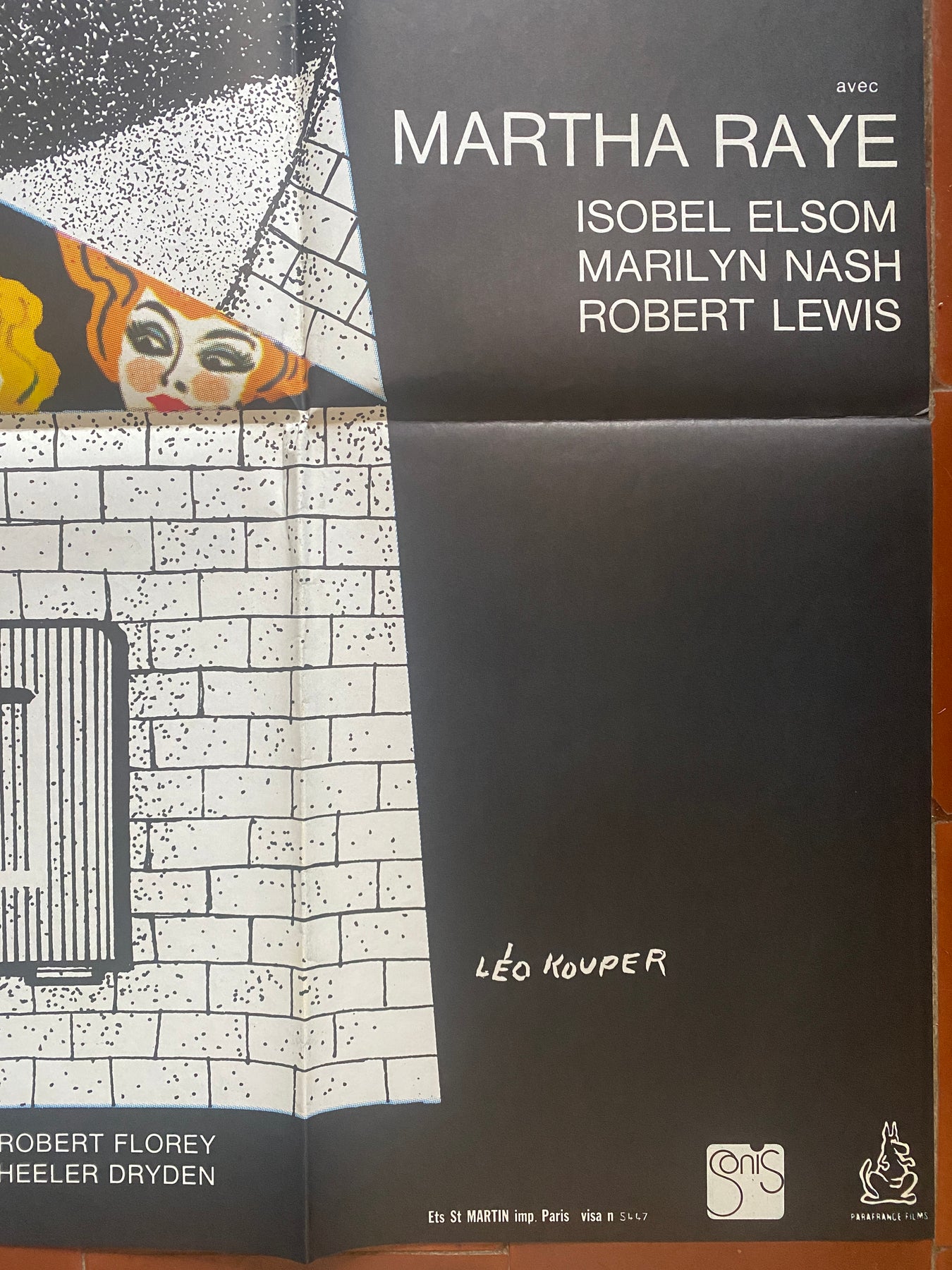 Affiche MONSIEUR VERDOUX Leo Kouper CHARLIE CHARLES CHAPLIN 120x160cm ...