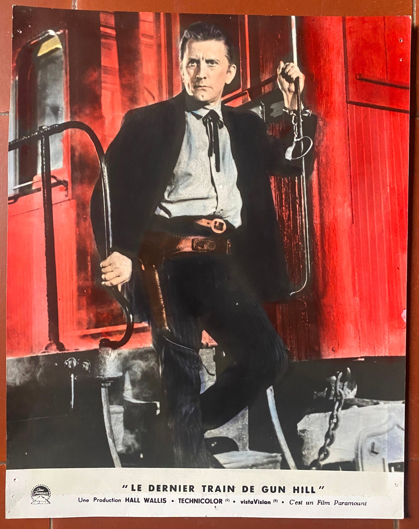 Photo originale LE DERNIER TRAIN DE GUN HILL John Sturges KIRK DOUGLAS ...