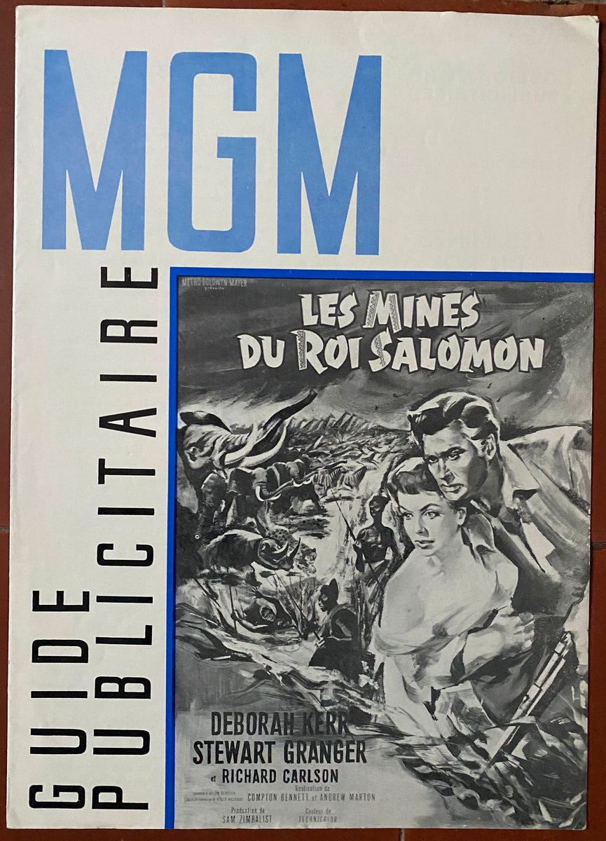 Dossier de presse LES MINES DU ROI SALOMON Deborah Kerr STEWART GRANGE ...