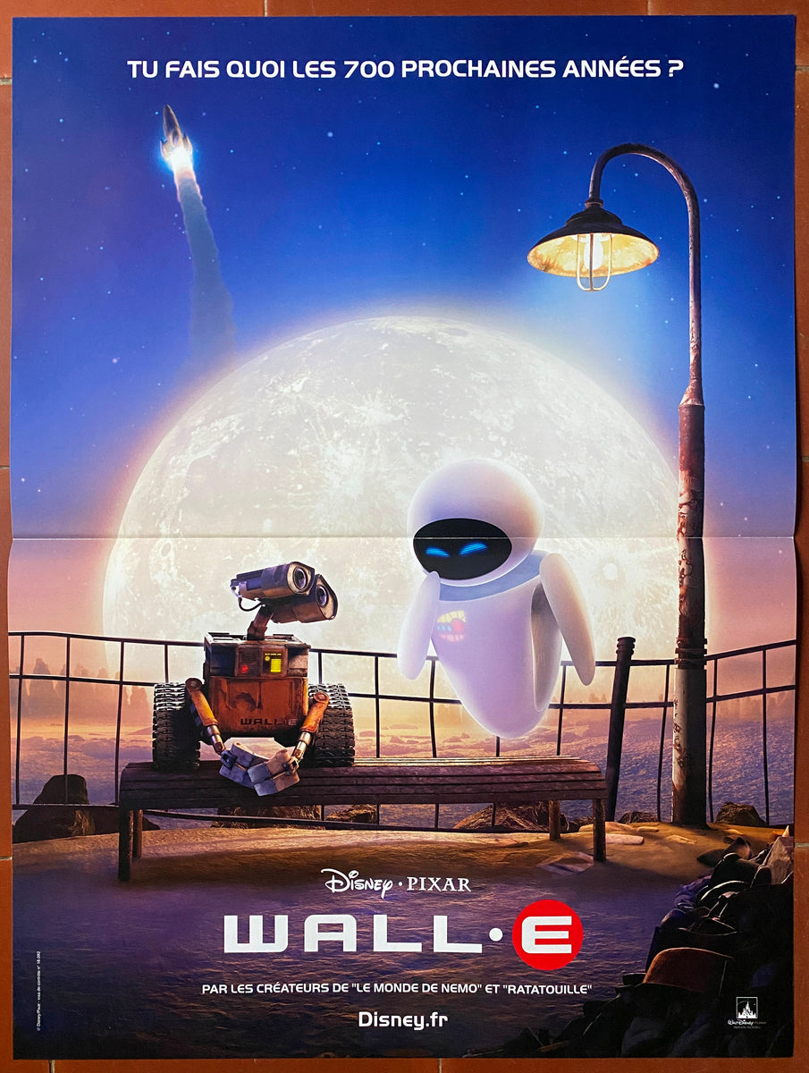 Affiche WALL-E Andrew Stanton WALT DISNEY Pixar Robot 40x60cm – CINEAD