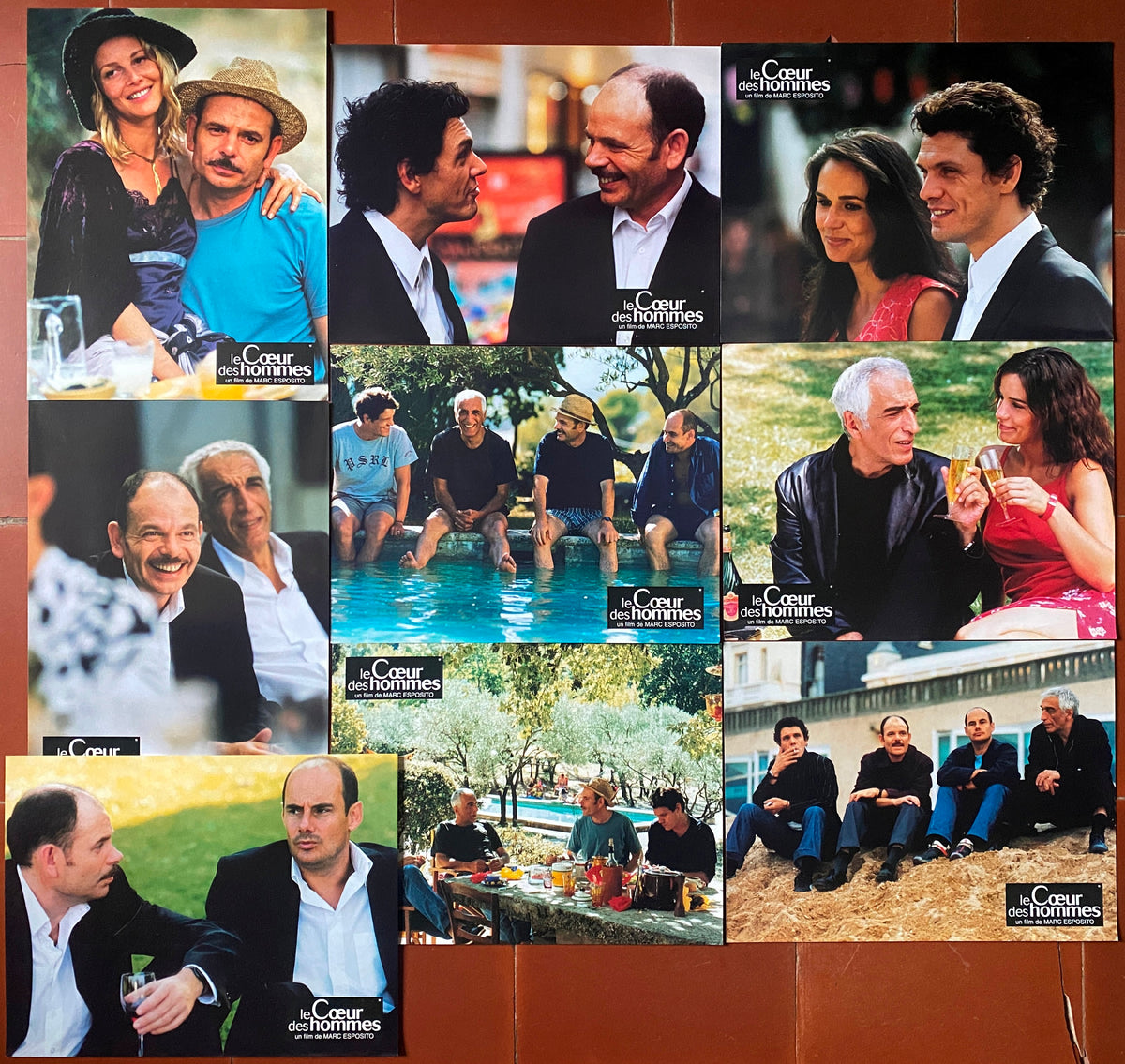 9 Photos LE COEUR DES HOMMES Gérard Darmon MARC LAVOINE Bernard Campan ...