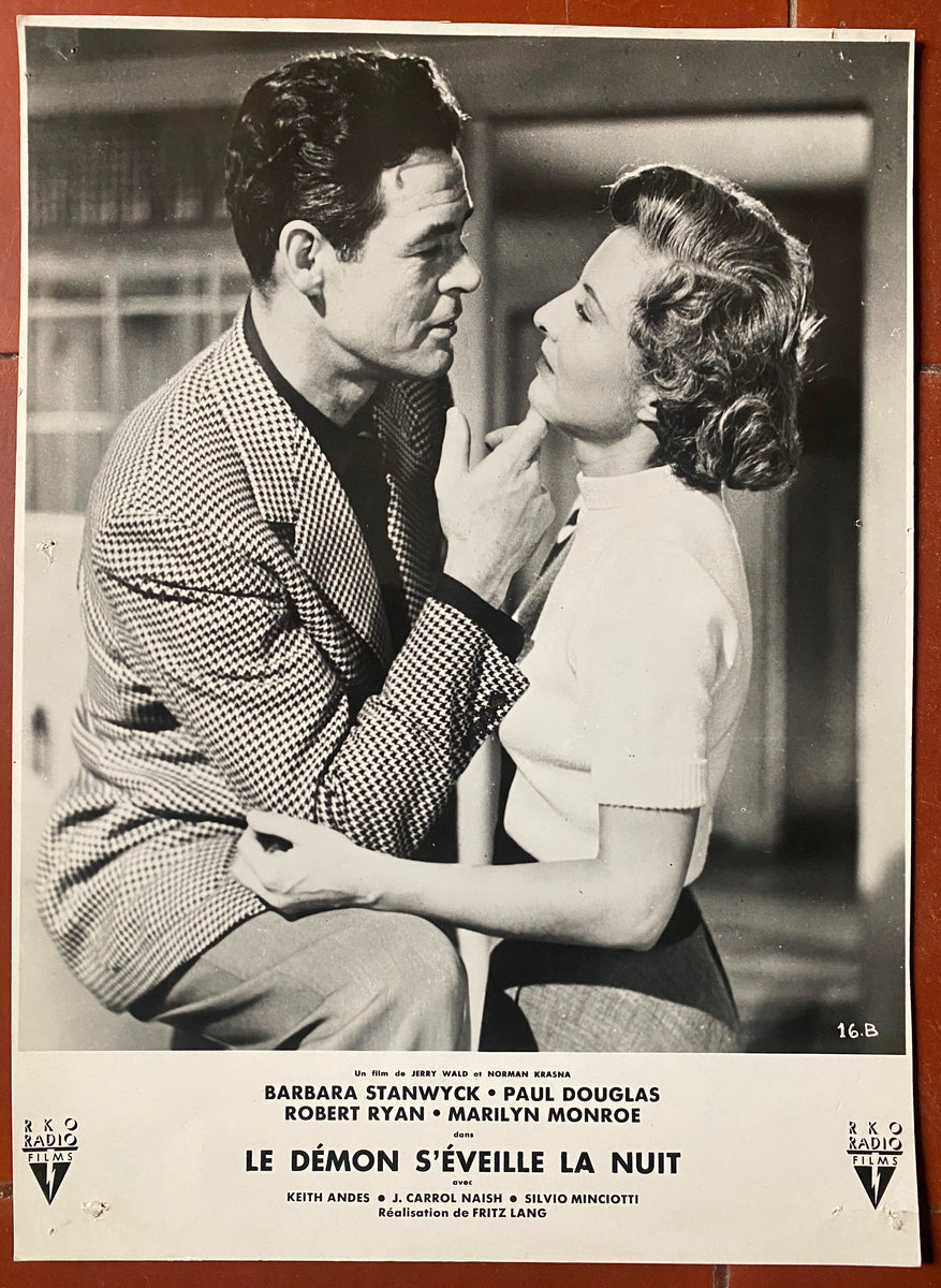 Photo originale LE DEMON S'EVEILLE LA NUIT Clash by Night BARBARA STAN ...