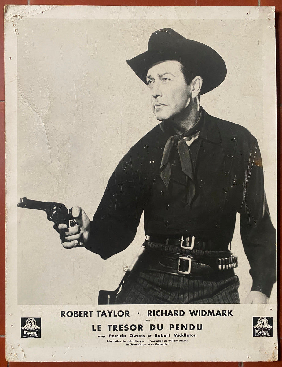 Photo originale LE TRESOR DU PENDU Law and Jake Wade ROBERT TAYLOR 195 ...