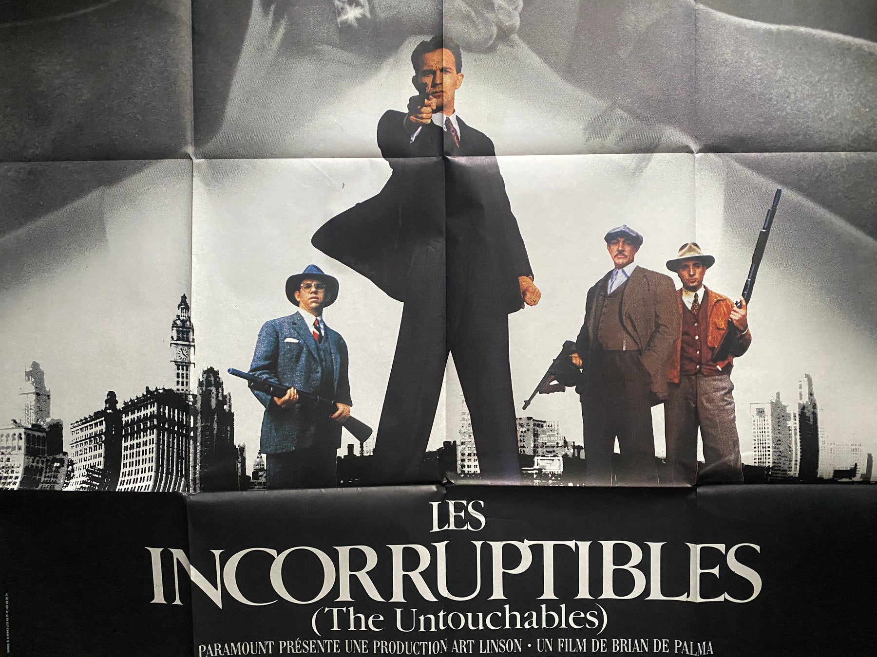Affiche LES INCORRUPTIBLES Untouchables BRIAN DE PALMA Kevin Costner 1 ...