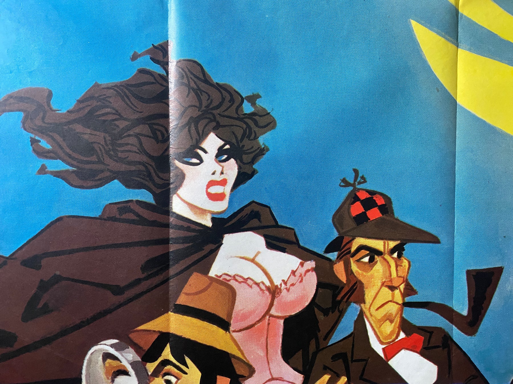 Affiche italienne LE CHIEN DES BASKERVILLES Paul Morrissey PETER COOK ...