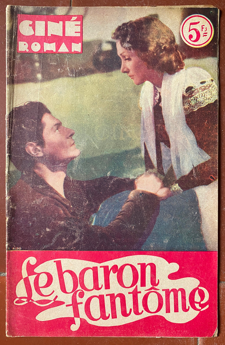 Magazine THE BARON FANTOME Cinema Novel No. 17 ODETTE JOYEUX 1943 – CINEAD