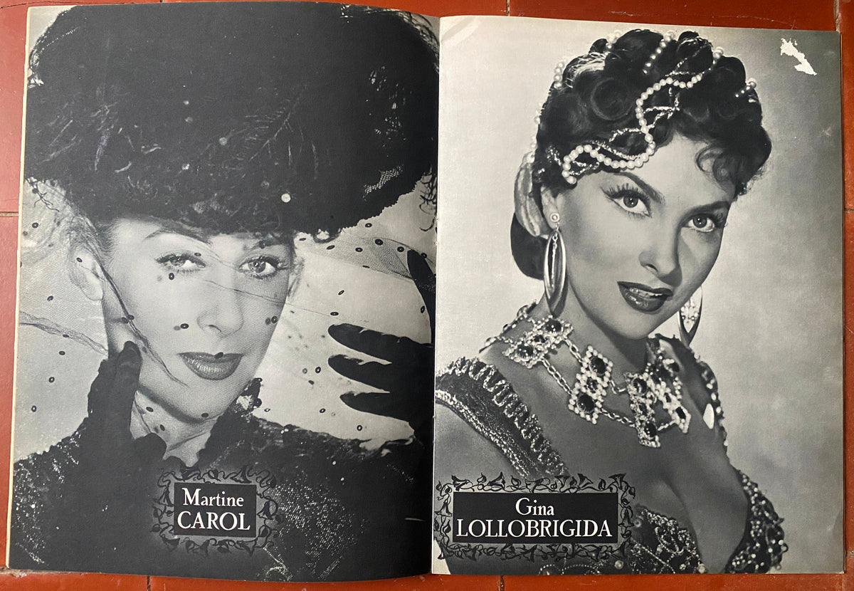 Dossier de presse LES BELLES DE NUIT Martine Carol GERARD PHILIPE Gina ...