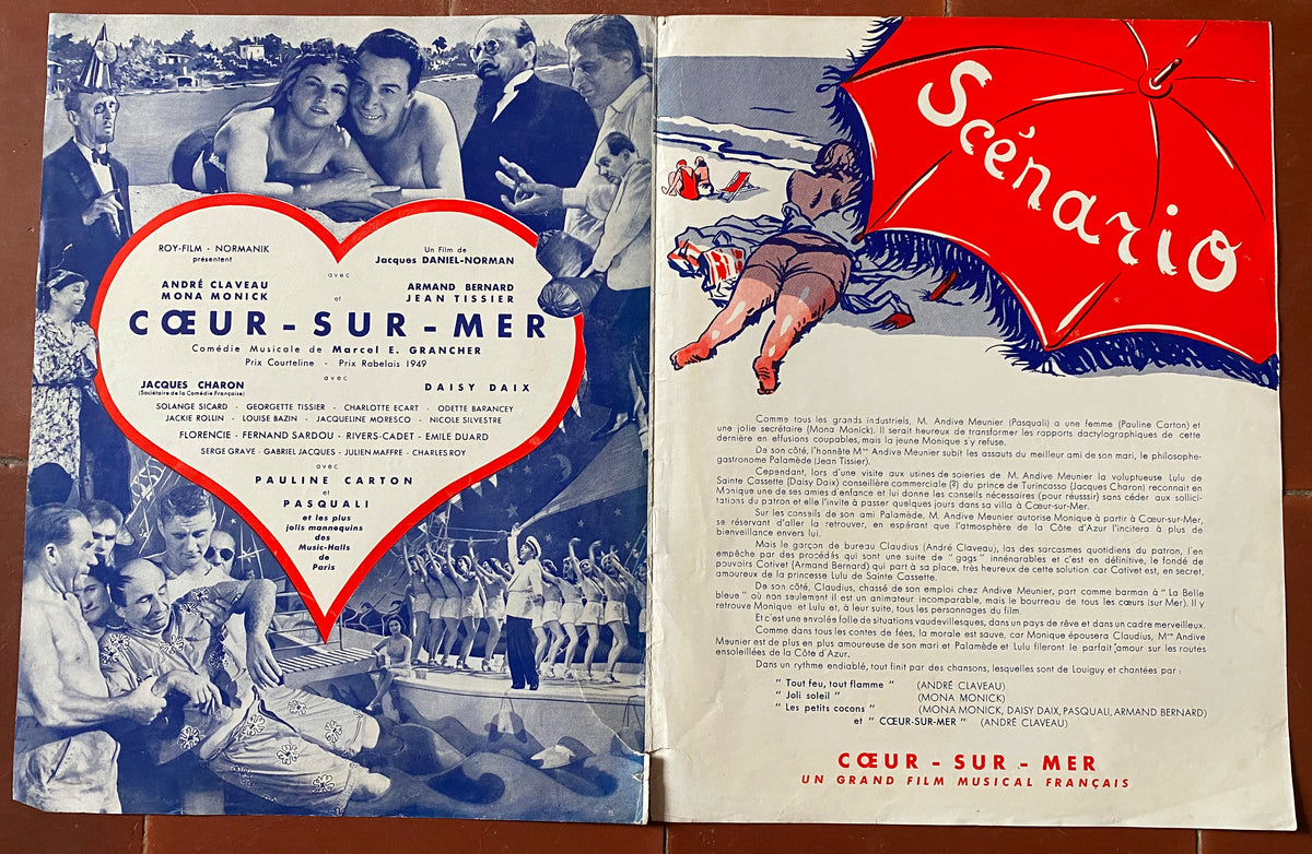 Dossier de presse COEUR-SUR-MER Jacques Daniel-Norman ANDRE CLAVEAU 19 ...