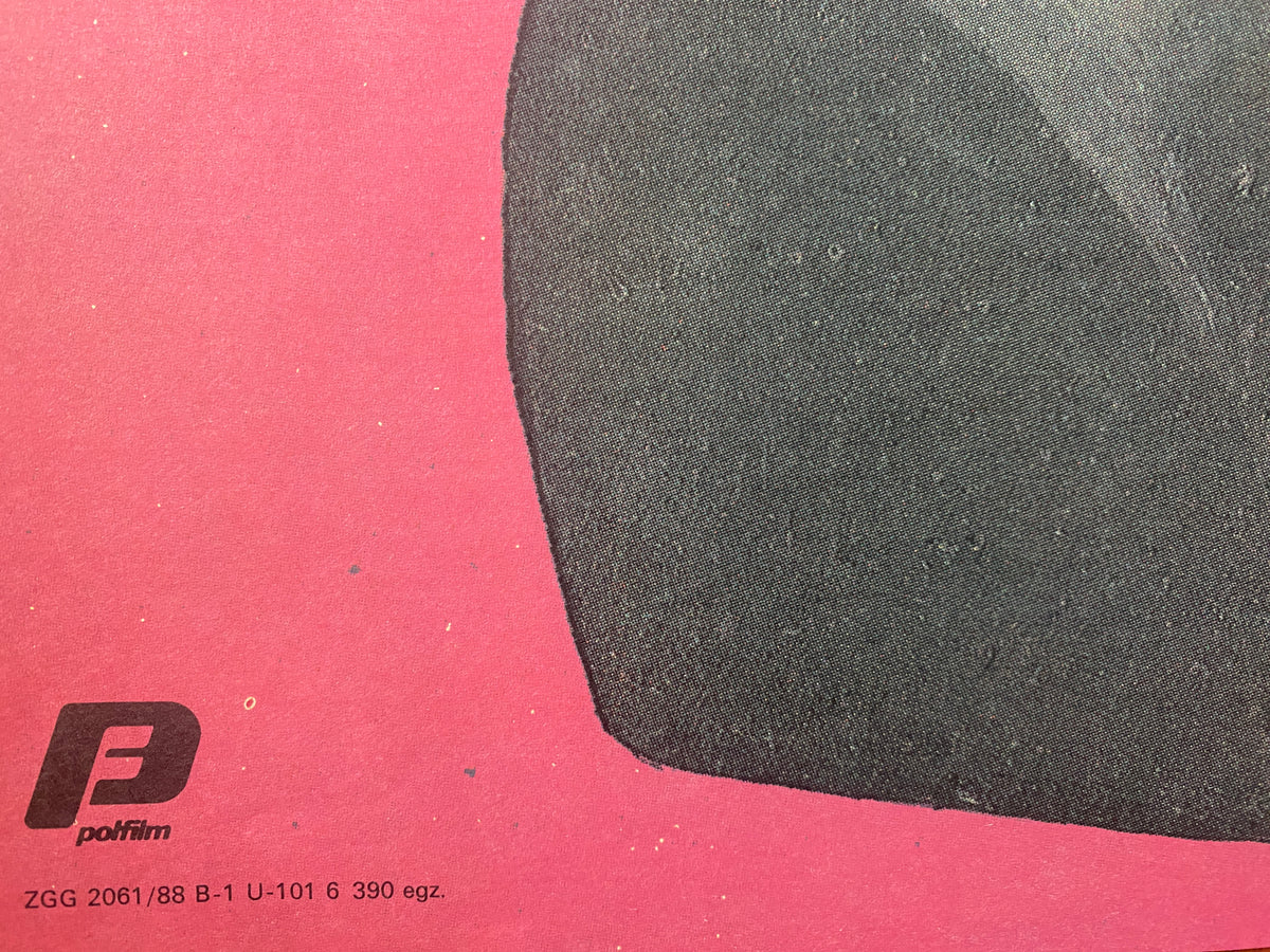 Affiche Polonaise MASQUES Claude Chabrol Philippe Noiret Bernadette La ...