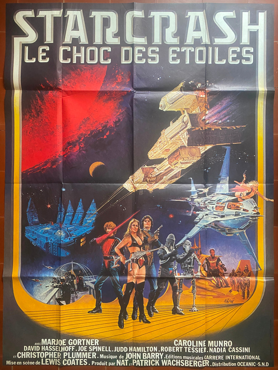 STARCRASH Poster Christopher Plummer 120x160cm 1978 – CINEAD