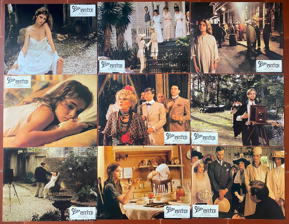 9 Photos originales érotiques LA PETITE Pretty Baby BROOKE SHIELDS Lou ...