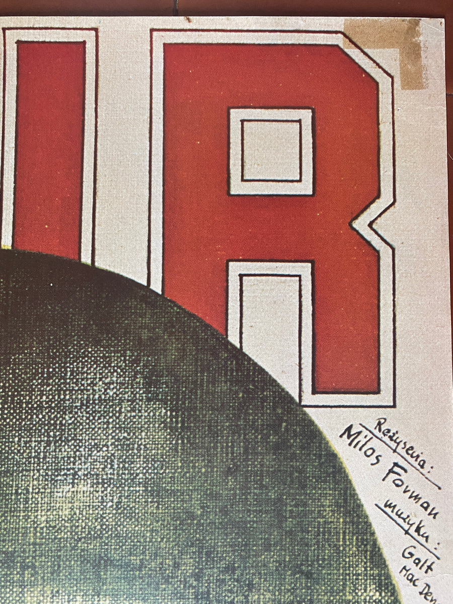 Polish Poster HAIR Milos Forman John Savage PAGOWSKI 1980 – CINEAD