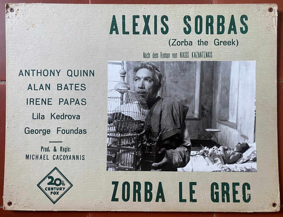 Photo originale ZORBA LE GREC Alexis Zorbas ANTHONY QUINN Irene Papas ...