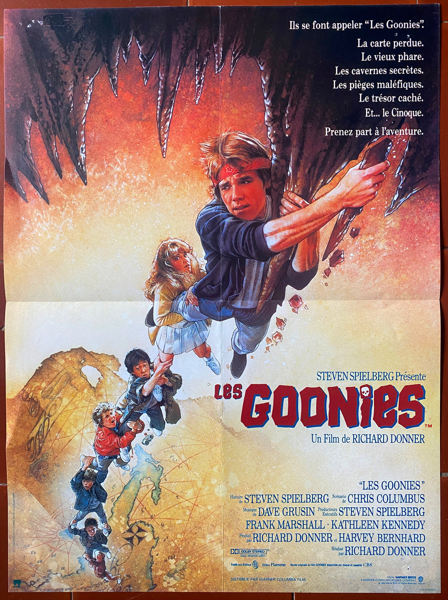 Affiche LES GOONIES Richard Donner SEAN ASTIN Josh Brolin 40x60cm 1985 ...