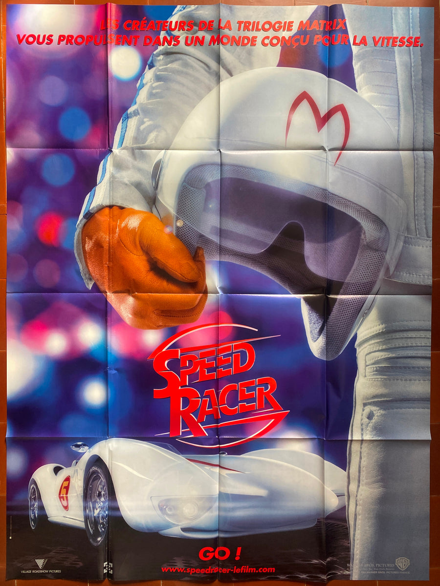 Poster SPEED RACER Auto CAR Formula 1 EMILE HIRSCH Matthew Fox 120x160 ...