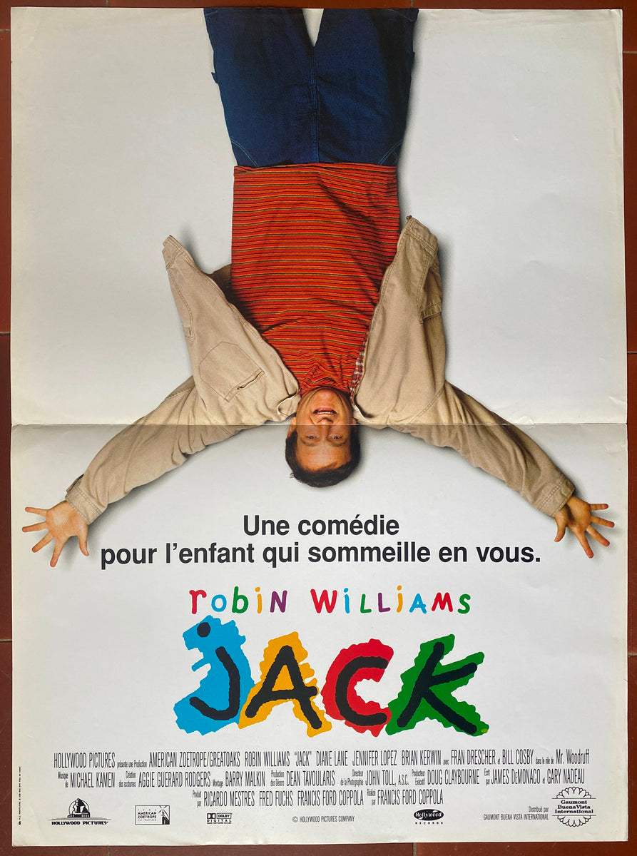 Poster JACK Francis Ford Coppola ROBIN WILLIAMS Diane Lane 40x60cm – CINEAD