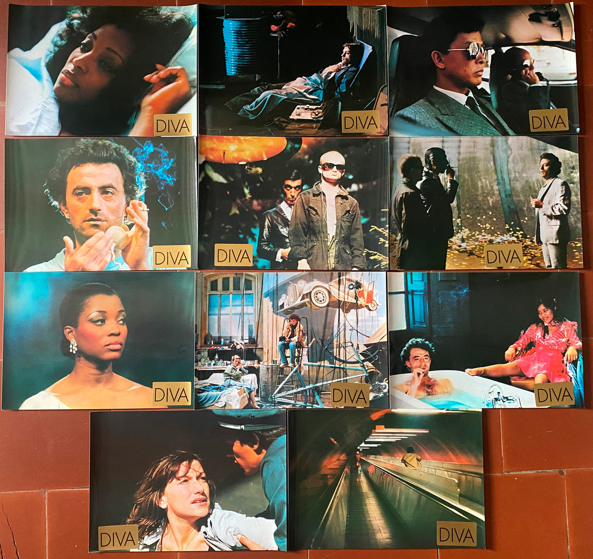 11 Photos originales DIVA Jean-Jacques Beineix FREDERIC ANDREI 1981 ...
