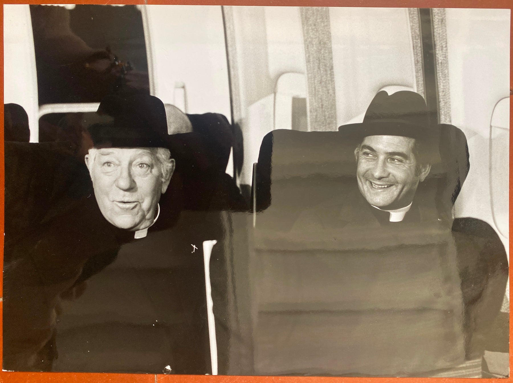 Photo originale L'ANNEE SAINTE Jean-Claude Brialy JEAN GABIN 18x24cm 1 ...