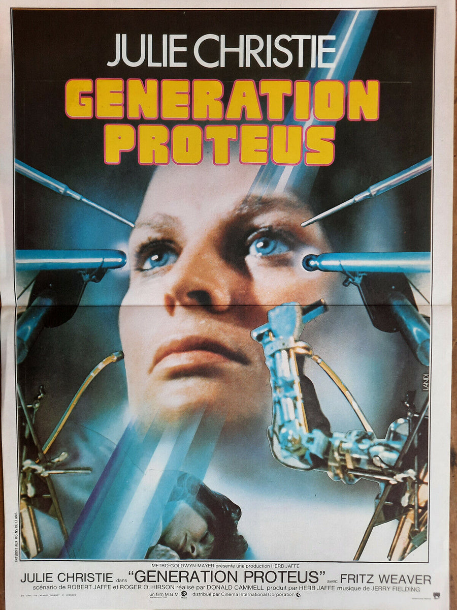 Poster GENERATION PROTEUS Julie CHRISTIE Donald CAMMEL 40x60cm – CINEAD