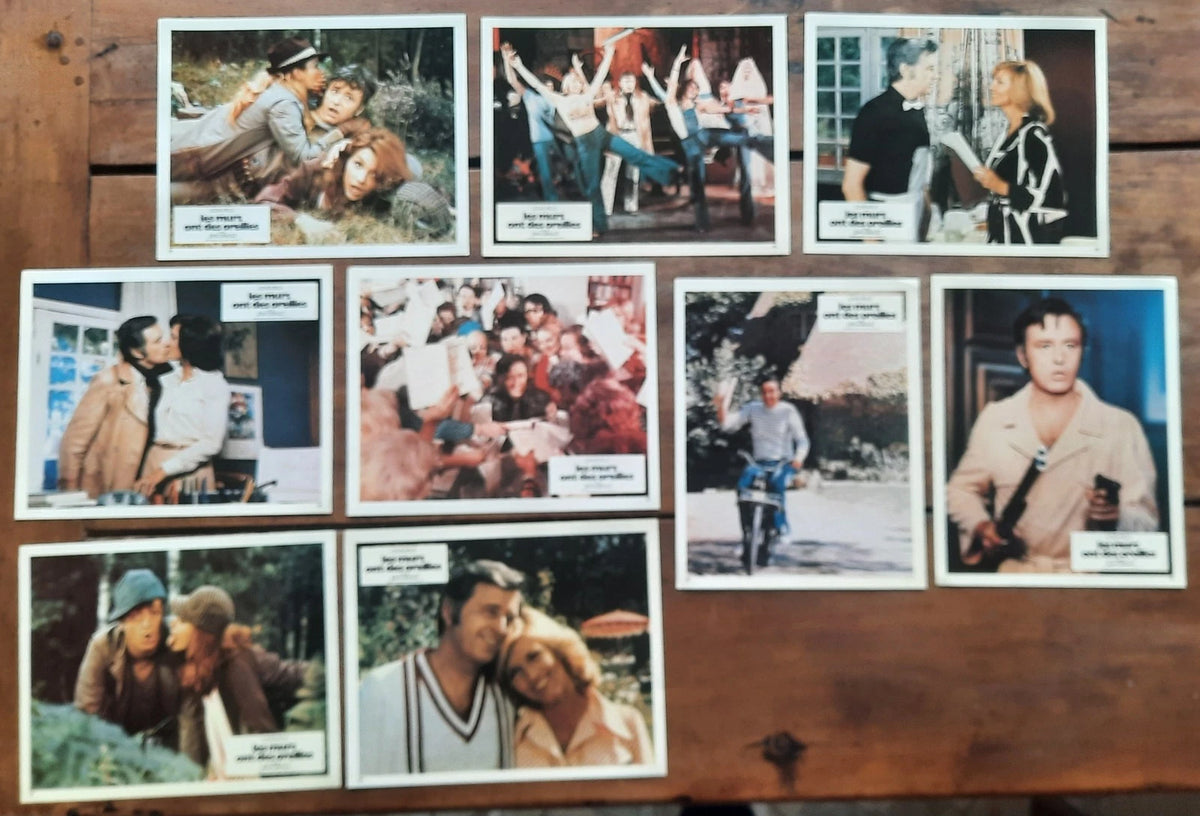 9 Photos originales LES MURS ONT DES OREILLES Jean GIRAULT Louis VELLE ...