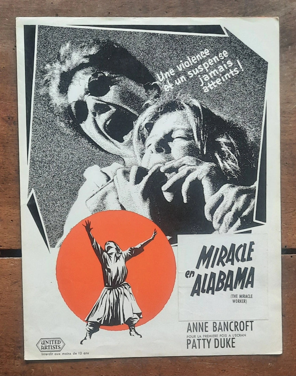 Dossier de presse MIRACLE EN ALABAMA Anne BANCROFT Patty DUKE Arthur P ...