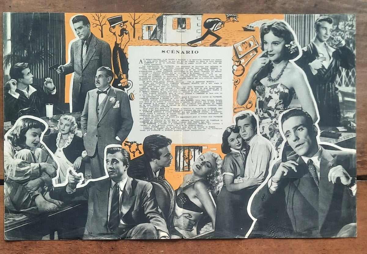 Dossier de presse MON AMI LE CAMBRIOLEUR Henry LEPAGE Francoise ARNOUL ...